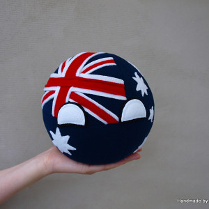 Australiaball – Handmade by Anna Fortune