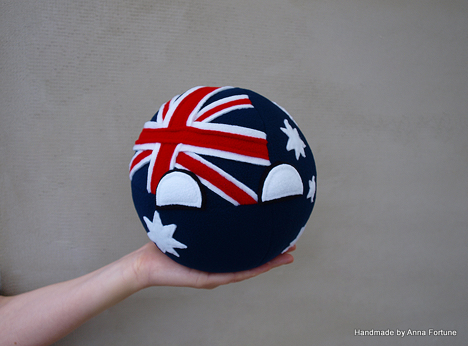 Australiaball – Handmade by Anna Fortune