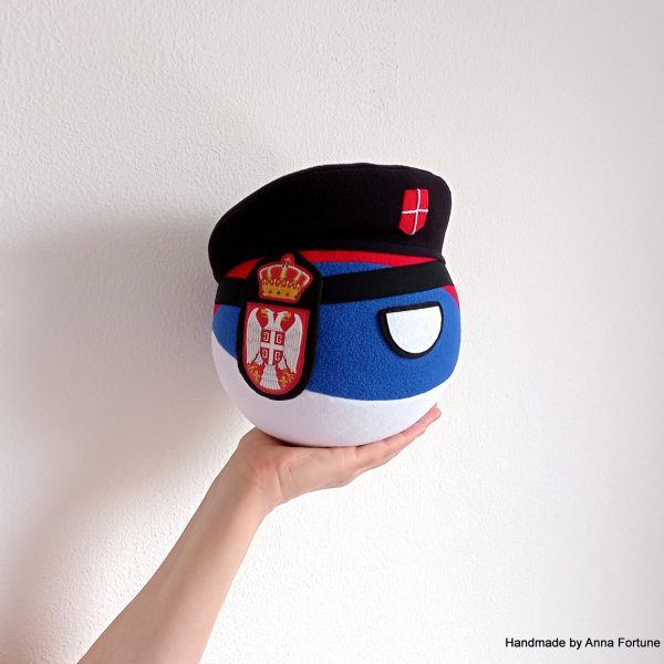 Serbiaball with Beret – Handmade by Anna Fortune
