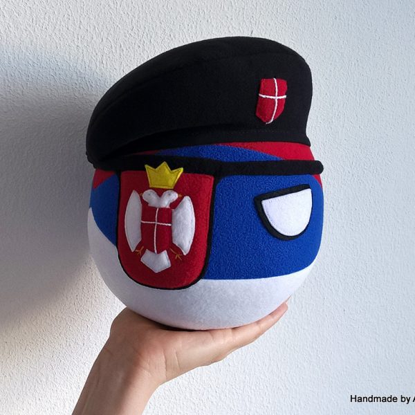 Serbiaball with Beret – Handmade by Anna Fortune