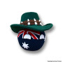 Australiaball with Outback Hat – Handmade by Anna Fortune