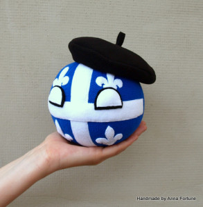 Quebecball is ready – Handmade by Anna Fortune