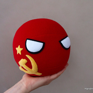 Sovietball without Hat (USSR CCCP) – Handmade by Anna Fortune