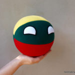 Lithuaniaball – Handmade by Anna Fortune