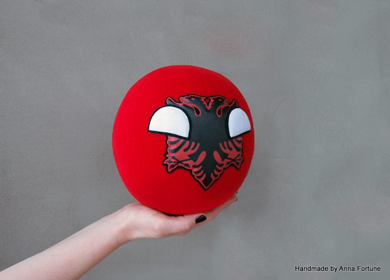 Albaniaball is Ready – Handmade by Anna Fortune