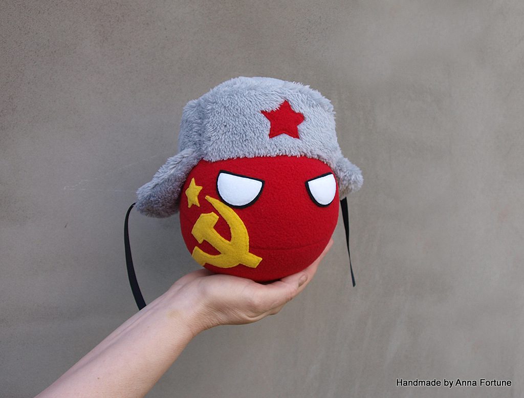 Sovietball USSR (small version) – Handmade by Anna Fortune