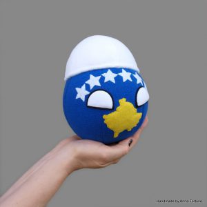 Kosovoball with a Qeleshe small (special request) – Handmade by Anna ...
