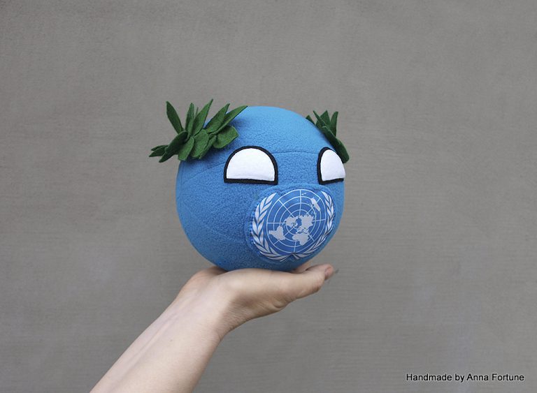 United Nationsball is Ready – Handmade by Anna Fortune