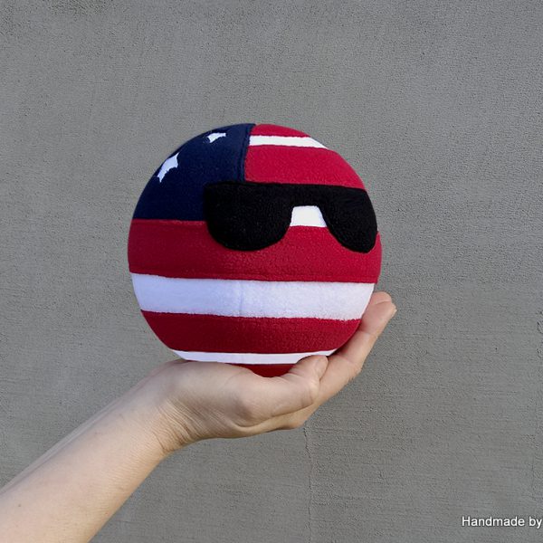 USAball (small version) – Handmade by Anna Fortune