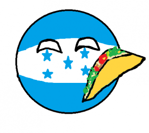 Hondurasball with a Baleada (special request) – Handmade by Anna Fortune