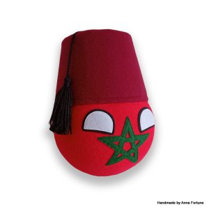 Moroccoball with Fez – Handmade by Anna Fortune